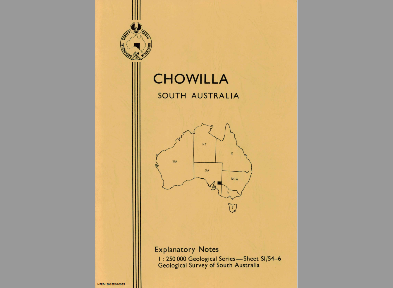 ExpNotes CHOWILLA: Explanatory Notes CHOWILLA, SI 54-06. - Document ...